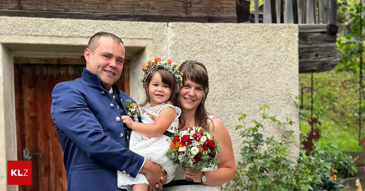 Romantische Hochzeit: Den Hafen der Ehe steuerten Busfahrer Wolfgang und seine Tanja an